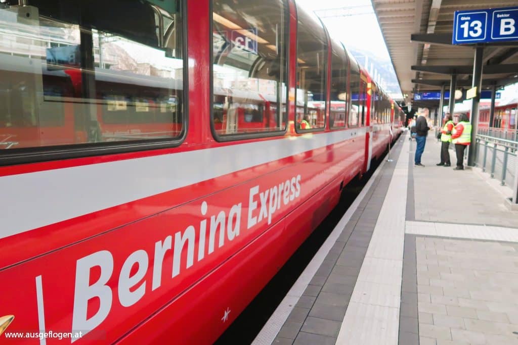 BERNINA EXPRESS Chur - Tirano: Alpenüberquerung oho!